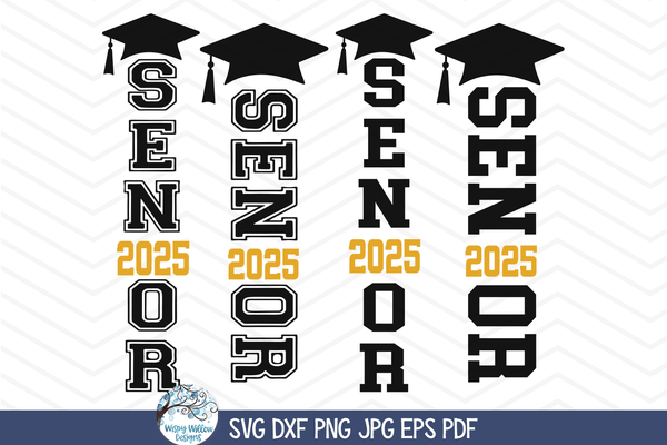 Graduation Banner SVG | Class of 2025 ClipArt – Wispy Willow Designs