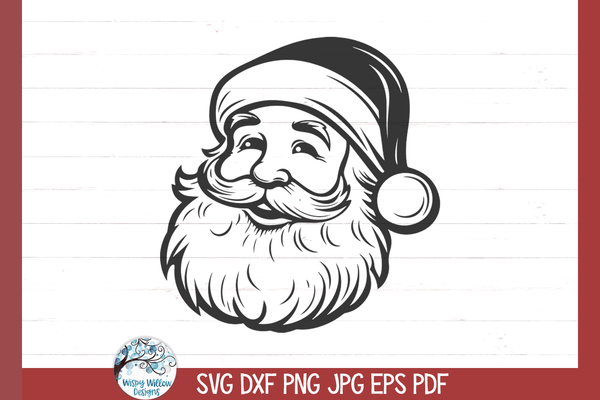 Santa SVG | Christmas Design SVG – Wispy Willow Designs