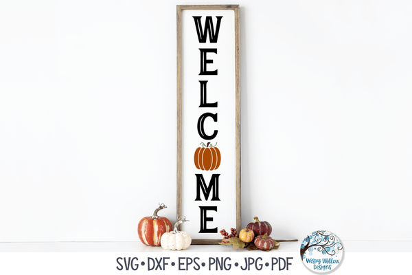 Fall Welcome Sign SVG – Wispy Willow Designs